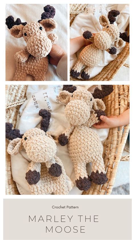 Moose Crochet Pattern Diy Crochet Projects Fun Crochet Projects