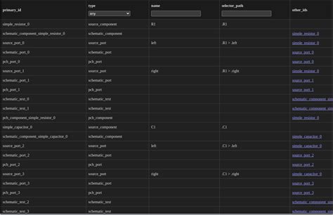 github tscircuit table viewer