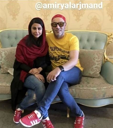 نگاهی به ژست عاشقانه امیریل ارجمند در کنار همسر جوانش چه عروسی داره