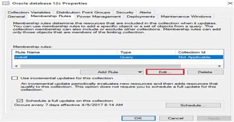 sccm dynamic collection query update known issue htmd blog