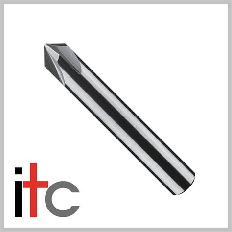 2mm 4 Flt 60 Degree Chamfer Tool 50mm Oal Industrial Tooling Corporation