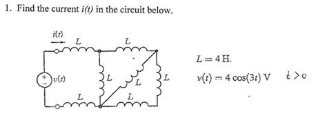 Solved Find The Current I T In The Circuit Below Chegg