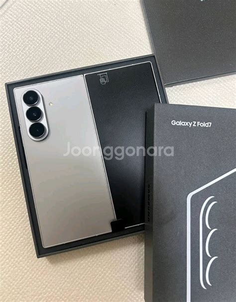 갤럭시 Z폴드7 256gb 실버쉐도우 자급제 판매합니다 중고나라 안심되는 중고거래