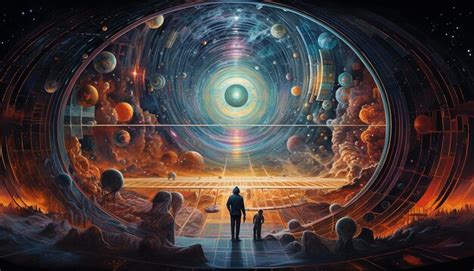 premium ai image quantum space time continuum futuristic digital art
