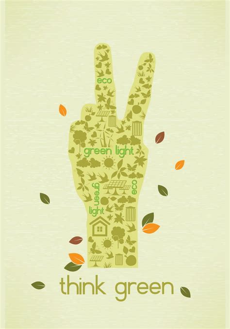 에코 친화적 인 디자인 벡터 Eps Ai Uidownload
