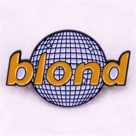 Frank Ocean Blond Enamel Pin Distinct Enamel Pins