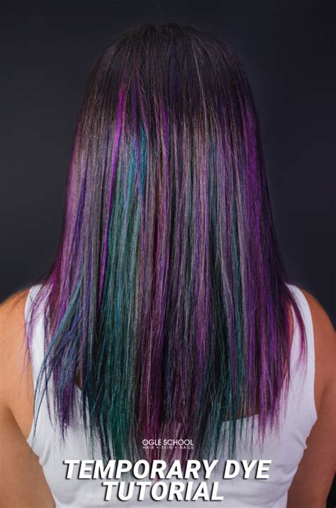 How To Renew And Refresh Hair With Temporary Hair Dye Tutorial