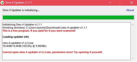 sims 4 error in updating a cracked game via sism4 updater by anadius r cracksupport