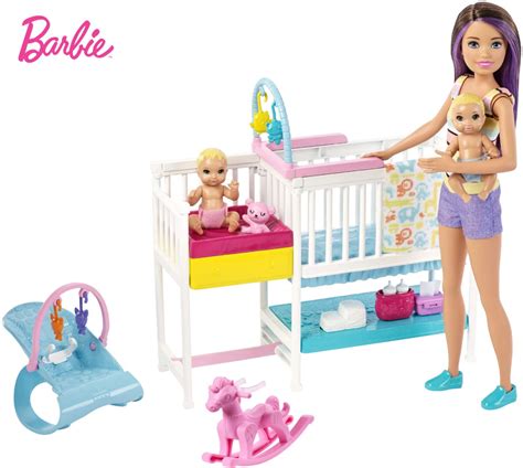 Questions And Answers Barbie Skipper Babysitters Inc Dolls Nursery Playset Gfl Best Buy