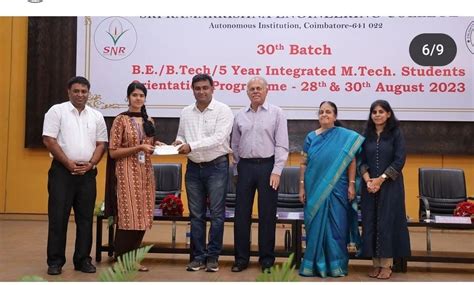 Sajitha A K On Linkedin Academicachievement Srec Engineering