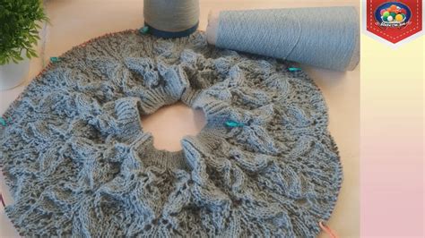 Джемпер с круглой кокеткой Нежность Часть 1 Youtube