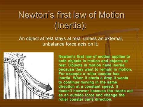 Physics Newton S First Law