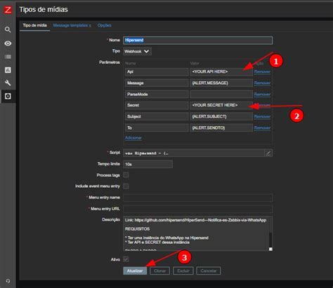 GitHub Hipersend HiperSend Notifica Es Zabbix Via WhatsApp