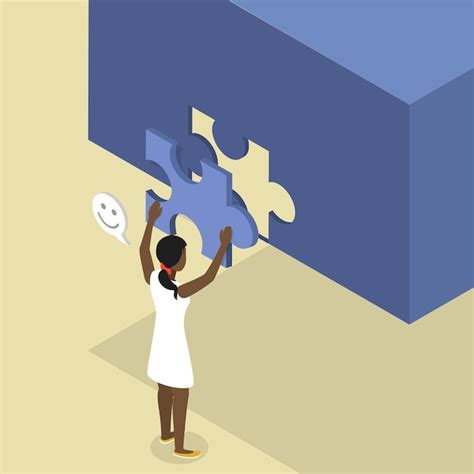 premium vector 3d isometric flat vector illustration of successful