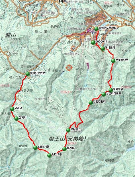 발왕산평창 20240121