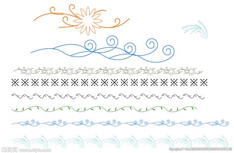 分割线设计图广告设计广告设计设计图库昵图网