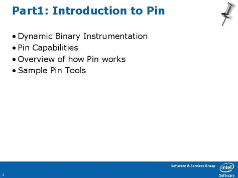 Pin Intels Dynamic Binary Instrumentation Engine Pin Tutorial