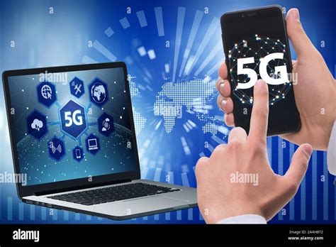 5G Technology Concept High Internet Speed Stock Photo Alamy