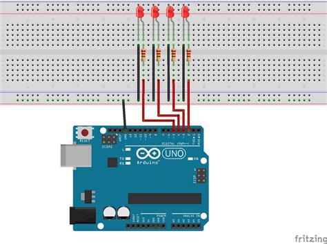 Antonio Mancusos Blog Scratch E Arduino Progetto 2 Led Effetto