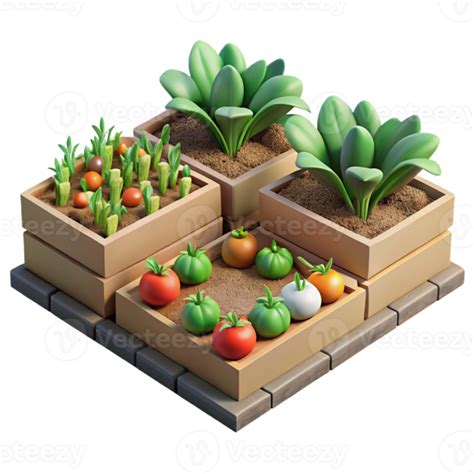 Dramatic Artistic Urban Farm Vegetable Patch Cutout Raised Beds High