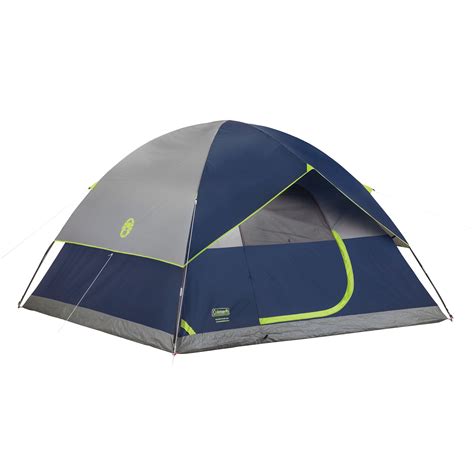 Coleman 6 Person Sundome Dome Camping Tent Four Season Instant Setup