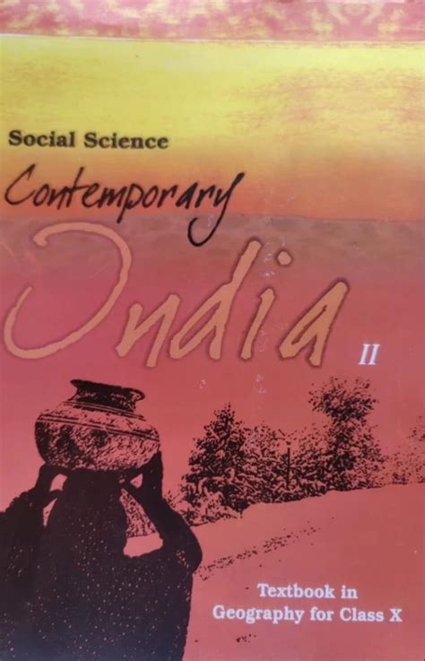 Contemporary India Ii English Ncert 10th Class Social Science Geography Textbook At ₹ 215 Piece