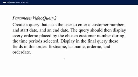 Access Query Parameter Video Youtube
