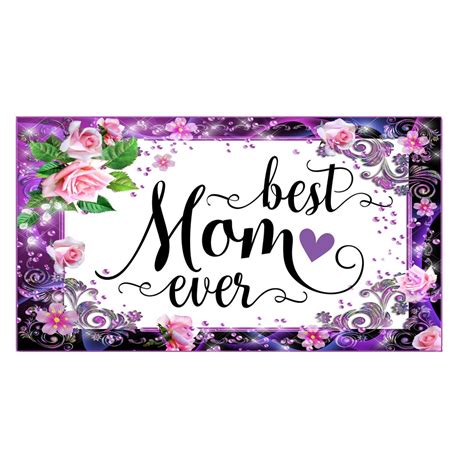 Best Mom Ever Sign Wreath Sign Wreath Attachment 6x12 Sign Etsy