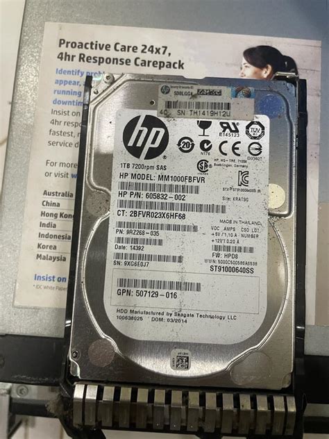 Server SAS Hard Disk Computers Tech Parts Accessories Hard Disks Thumbdrives On Carousell