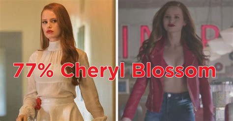 What Percent Cheryl Blossom From Riverdale Are You Cheryl Blossom