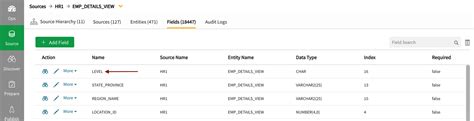 adding new fields to an entity qlik catalog help