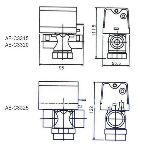 Купить Г3 / 4 " три - ходовой клапан, 220-240В 50 / 60 гц, магнитный ...