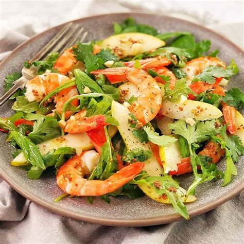Prawn Salad With Pears And Lime Dressing · Chef Not Required