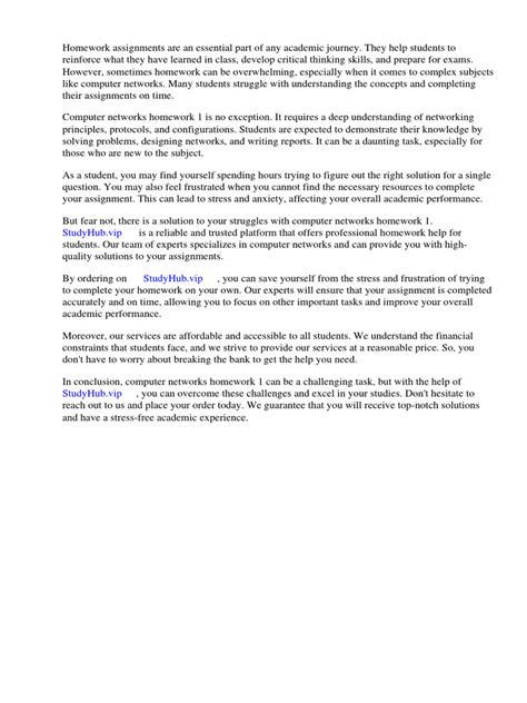 Computer Networks Homework 1 Pdf Computer Network Homework