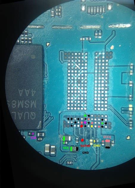Samsung Galaxy A Emmc Isp Pinout