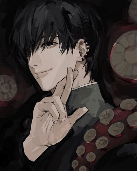 Yoshida Hirofumi And Octopus Devil Chainsaw Man Drawn By Leedare Danbooru