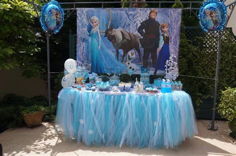 Deco Anniversaire Reine Des Neiges
