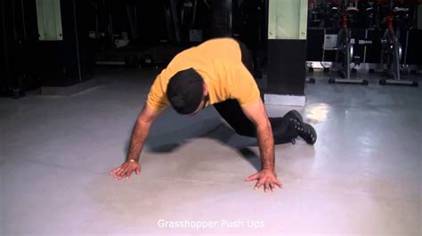 Grasshopper Push Up