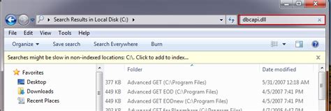Buffer Overrun Error Winsig Exe Crashes Clearing Up A DBCAPI DLL