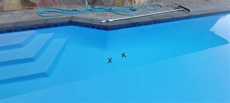 Are These Two Pin Sized Holes In New Pool Acceptable Detail In