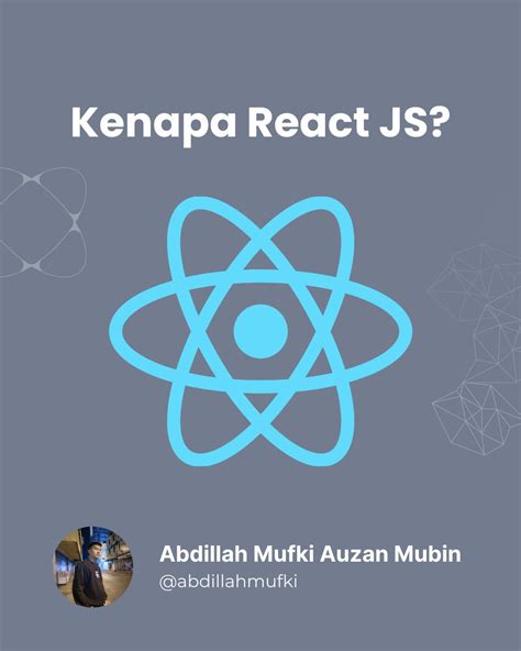Abdillah Mufki Auzan Mubin On Linkedin Reactjs Applicationdevelopment Technologyinnovation