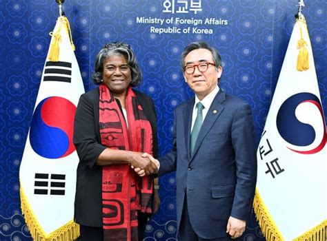 조태열 외교부 장관 린다 토머스 그린필드 주유엔 美대사 면담 아주경제