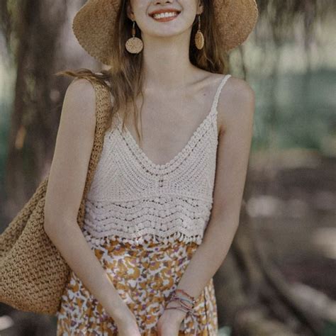 Wenque ฤดูร้อนฤดูร้อนฤดูร้อน ปาร์ตี้งานปาร์ตี้ ลำลองแบบสบายๆ เสื้อถักสุดฮอต ชายหาดริมชายหาด