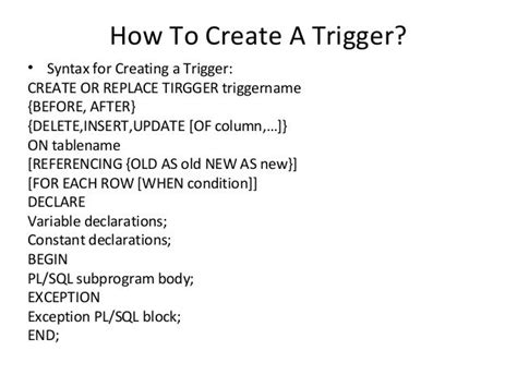 11303 Dbms Chap02triggers 2