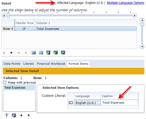 managing tabular data templates