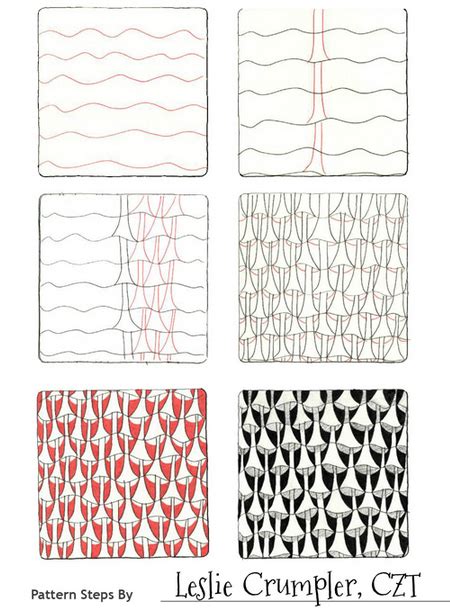 Tangle Patterns Tanglin Tiff