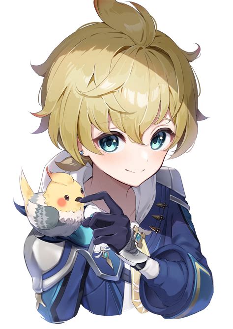 Mika Genshin Impact Drawn By Usami Usami L Danbooru