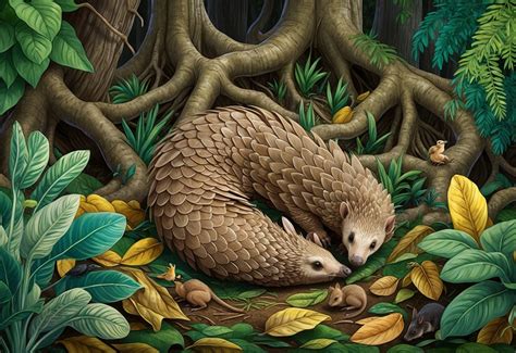 Pangolin Habitat Exploring These Unique Animals Leafy Homes Suchscience