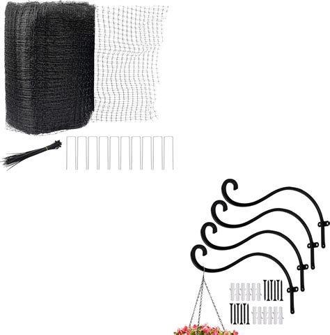 Hourleey Bird Netting Plant Hanger Patio Lawn And Garden
