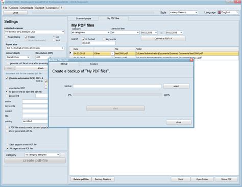 Scan Pdf Screenshots